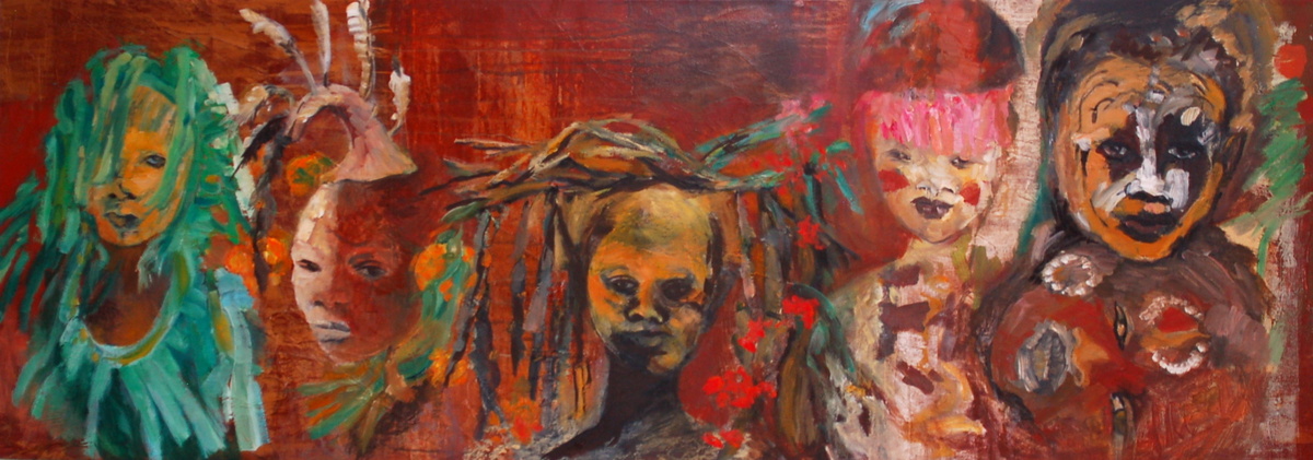 064 EPHEMERAL DECORATIONS (sold) - REGINE HAWKINS ARTIST